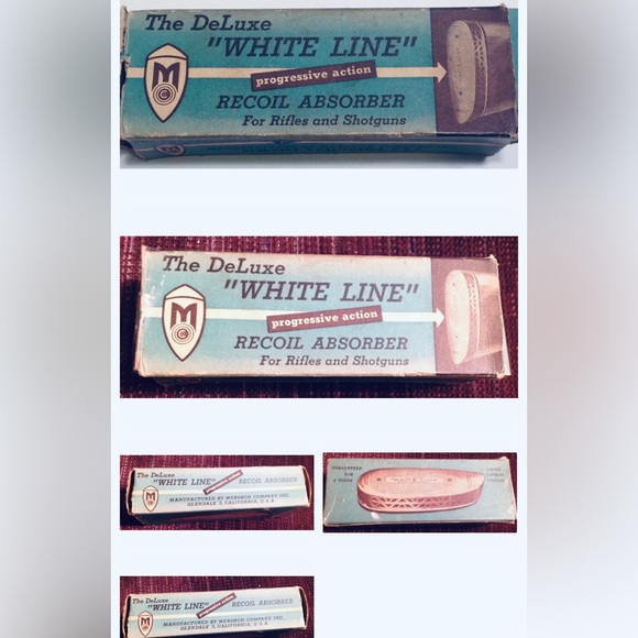 Mershon | Other | Mershon White Line Recoil Absorber Empty Box Only ...